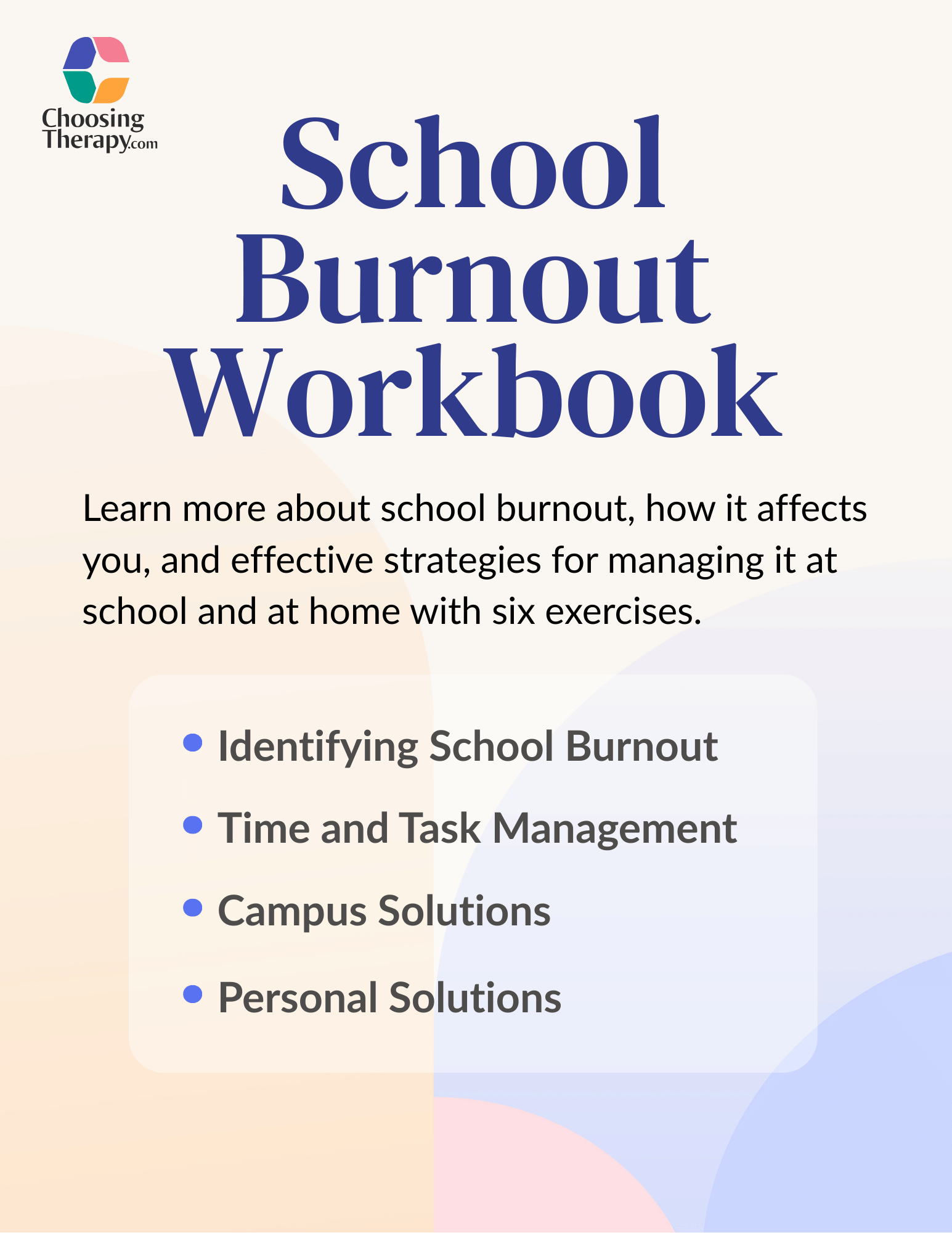 Free Burnout Worksheets (Printable PDFs) | ChoosingTherapy.com