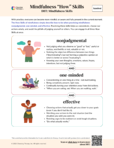 Free DBT Worksheets (Printable PDFs) | ChoosingTherapy.com